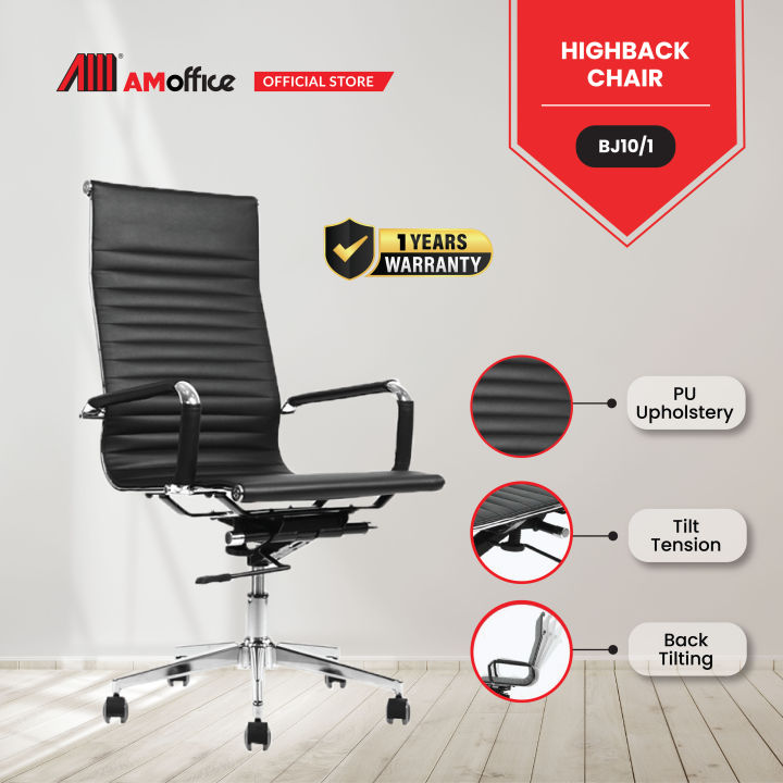 AM Office BJ10 Office Chair Highback Chair | Lazada