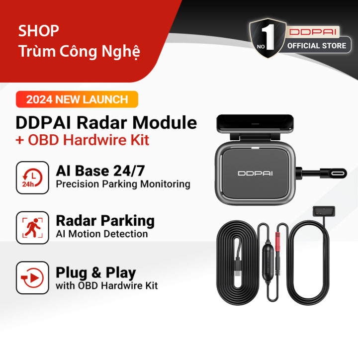 Bộ Radar OBD Kit dùng cho Camera hành trình DDPAI N5 Dual 4K - DDPAI N5 ...