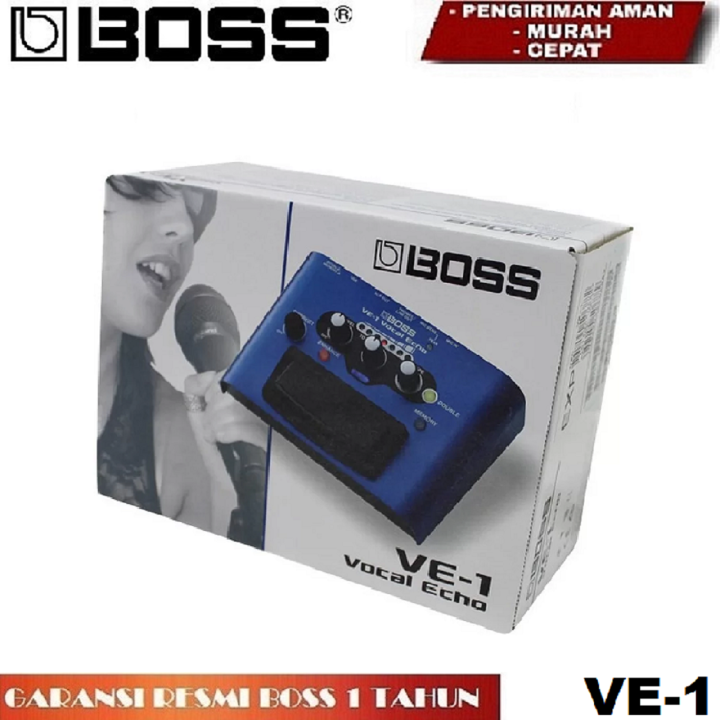 BOSS VE-1 / VE 1 / VE1 Vocal Echo Pedal Original / New / Garansi Resmi ...