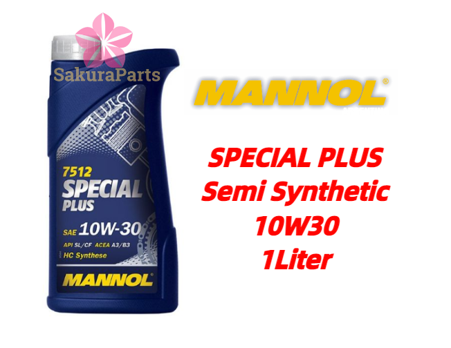 MANNOL 10w30 SPECIAL PLUS HC Synthese Engine Oil 1Liter (MADE IN EU ...