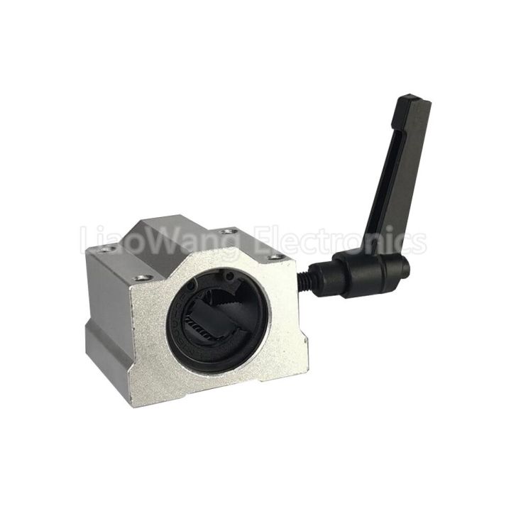 Optical axis linear slider bearing locking positioning slider guide ...