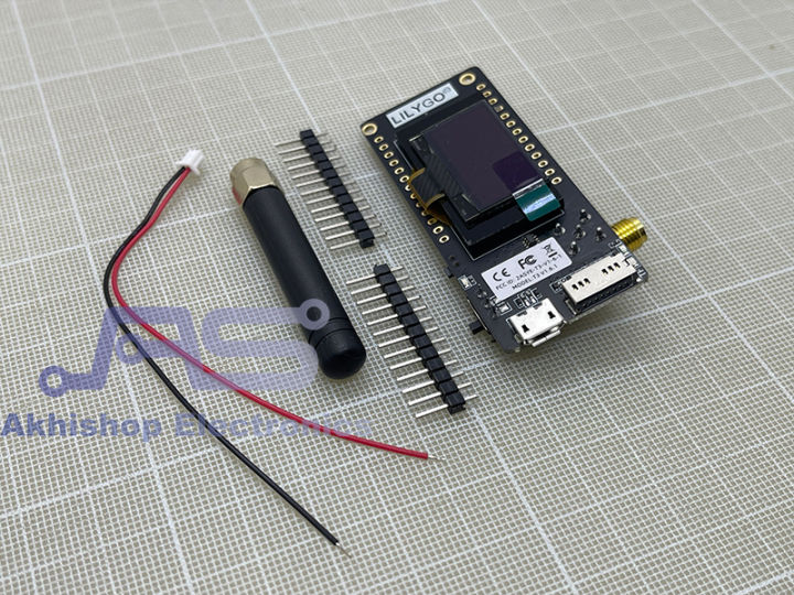 Ttgo Lora32 V2 1 915mhz Esp32 Lora Oled 0 96 Inch Bluetooth Wifi Board Lazada Indonesia