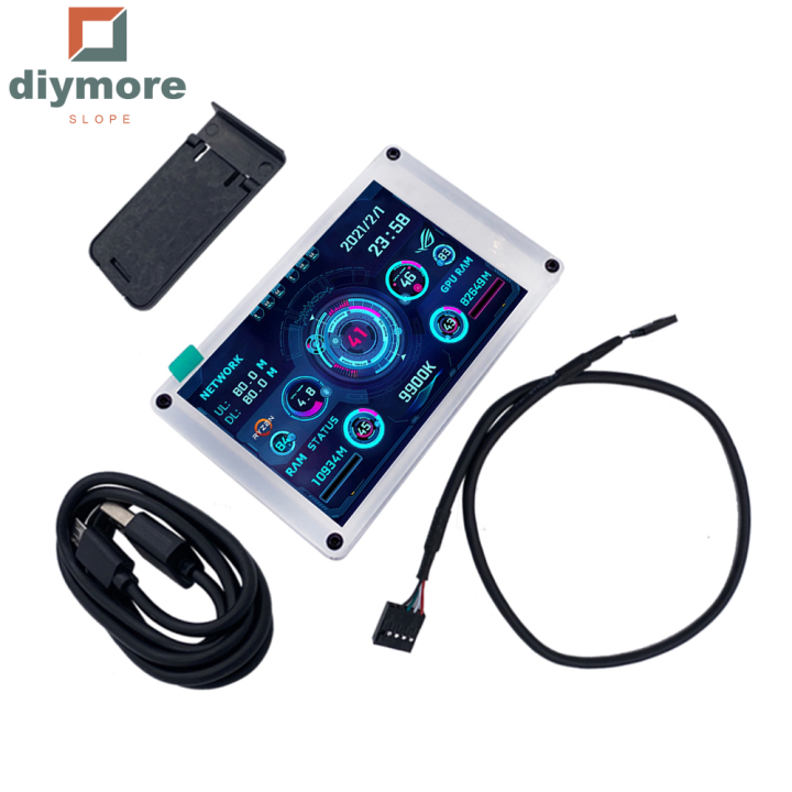 Shockley 3.5 inch IPS USB Mini Screen PC CPU RAM HDD Data Monitor ...