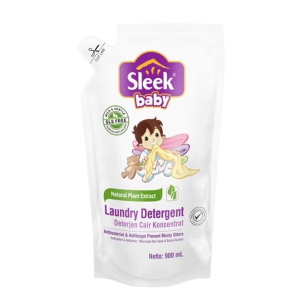 Sleek Baby Laundry Detergent Refill 900ml | Lazada Indonesia