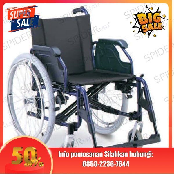 GEA KURSI RODA ALUMINIUM FS 955 L - KURSI RODA RINGAN SEMI TRAVEL GEA ...