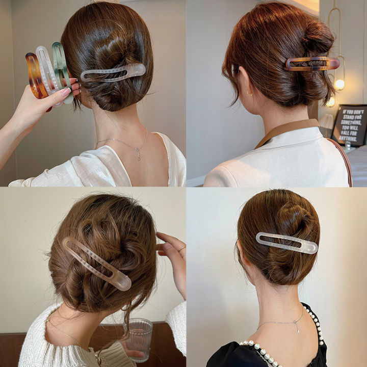 Korean-Style Simple Frosted Duckbill Hair Clip To Catch Cute Girl's ...