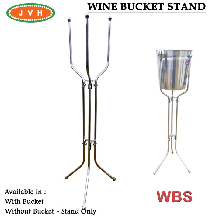 STAINLESS STEEL WINE BUCKET STAND / BUCKET 5QTS | Lazada PH