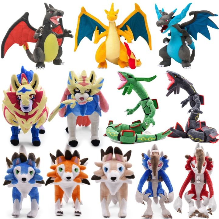 40 Styles Pokemon Plush Toy Dolls Shiny Charizard X & Y Anime Figure ...
