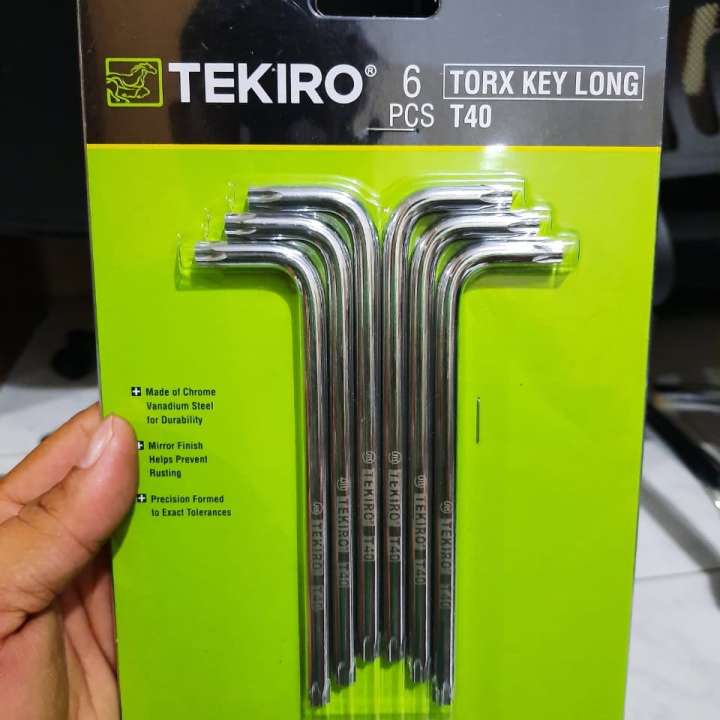 TEKIRO KUNCI L BINTANG PANJANG T40 1 PAPAN/ 1 PCS | Lazada Indonesia