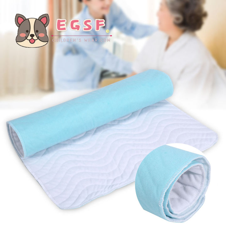 Incontinence Bed Pads 70*90CM - Big Size - Reusable Waterproof Underpad ...
