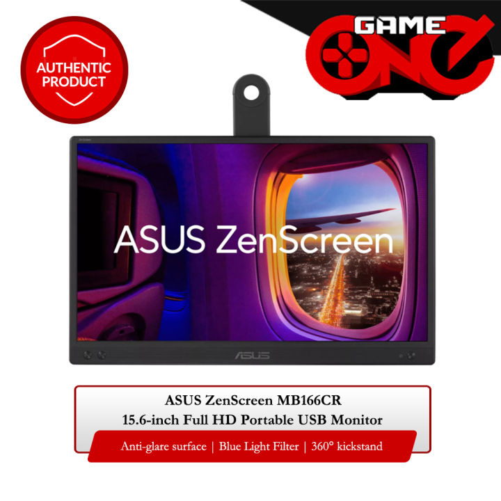 ASUS ZenScreen MB166CR 15.6-inch Full HD Portable USB Monitor | Lazada PH
