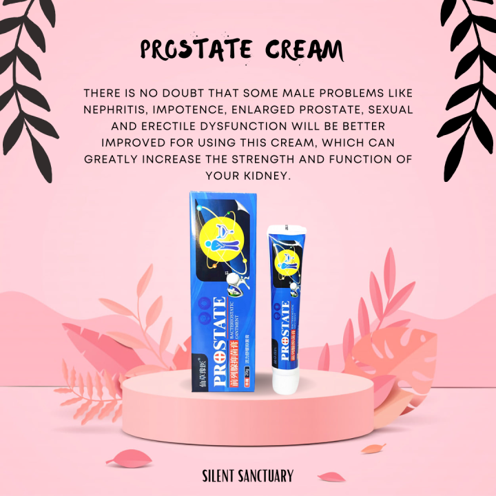 AUTHENTIC Prostate Soothing Health Cream Herbal Prostatic ...