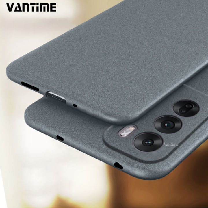 Vantime For Oppo Reno12 Pro 5g Case Soft Sandstone Ultra Thin Anti