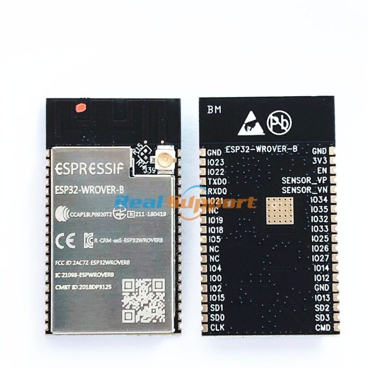 Esp32 Wrover Ib 16mb Spi Flash Esp32 Wroveresp32 Wrover Ib N16r8 Ipex Antenna Module Based On