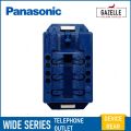 Panasonic Wide Series Telephone Outlet - 1, 2 Gang or Device Only ...