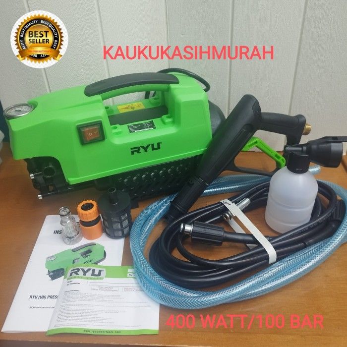 MESIN STEAM SERBAA RYU LOW WATT 400W/100 BAR RPW 100 BY RYU JAPAN ...
