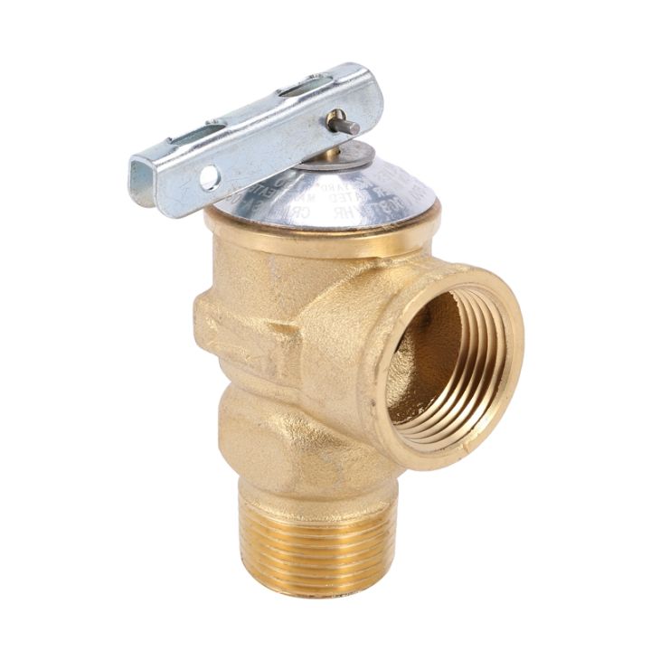 3/4 inch NPT American Standard Lead-Free Water Heater Safety Valve 150 ...