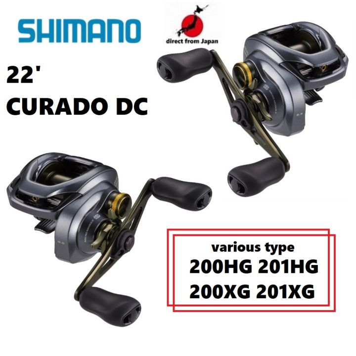 Shimano 22' CURADO DC 200/201/HG/XG (right/left handles) various type 【direct from Japan ...