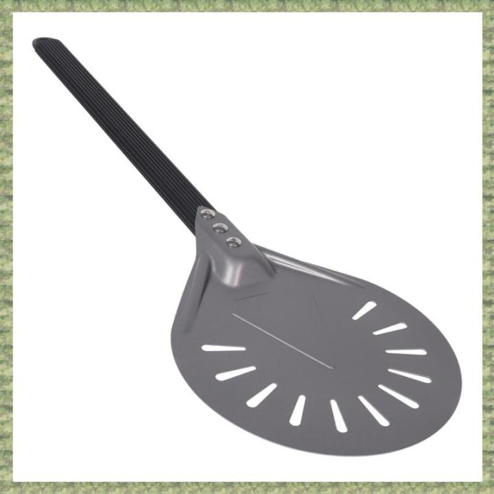 (GETI) Turning Pizza Peel with 8 inch Aluminum Round Pizza Paddle, 23.6 ...