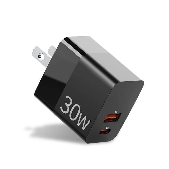 OWIRE หัวชาร์จ 2 พอร์ต USB-A 18W MAX TYPE-C 30W MAX ชาร์จเร็ว PD , SCP ...