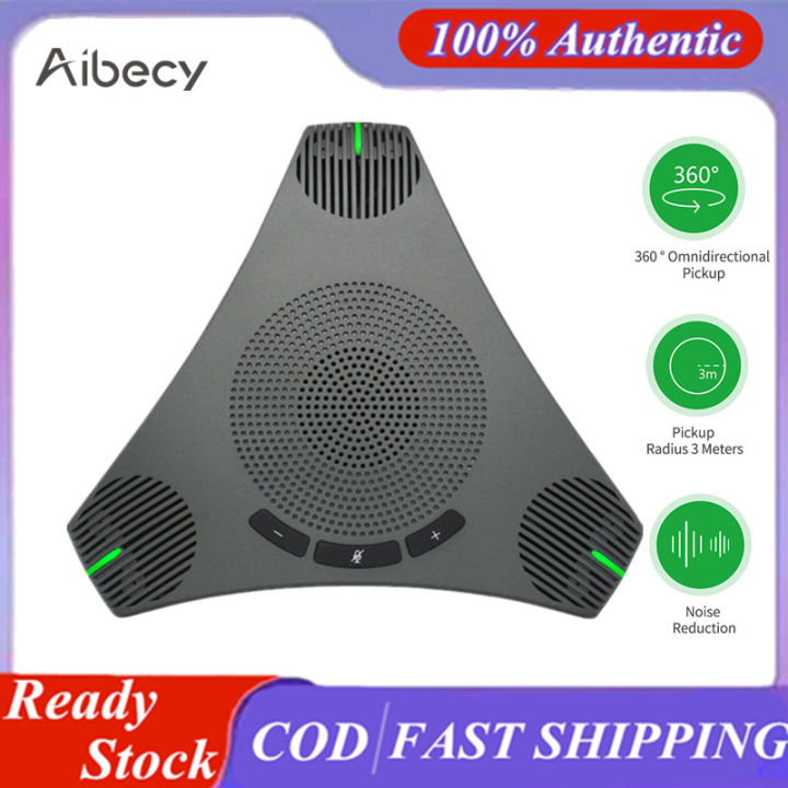 【HOT】Aibecy USB Speakerphone Conference Microphone Omnidirectional ...