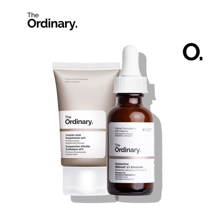 The Ordinary Acne Removal Set Granactive Retinoid 2% + Azelaic Acid ...