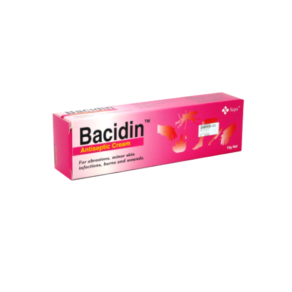 [Exp: Dec 2029] BACIDIN ANTISEPTIC CREAM 15G | Lazada