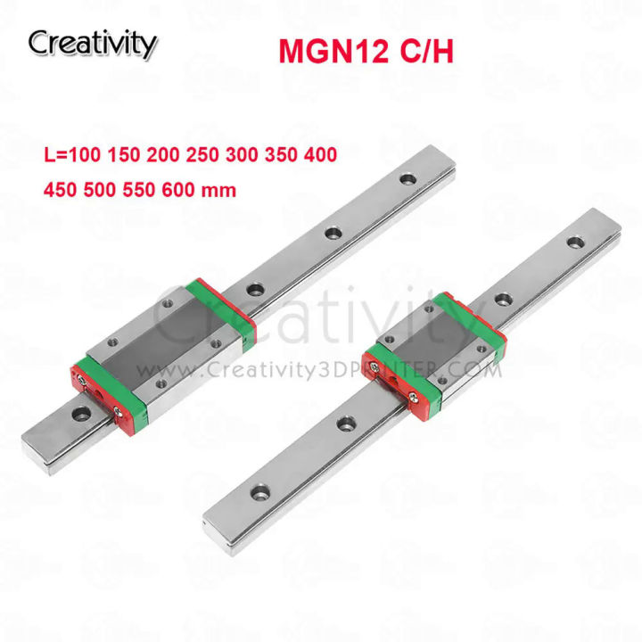 Linear Guide MGN12 100 150 200 250 300 350 400 450 500 550 600 700 800 ...