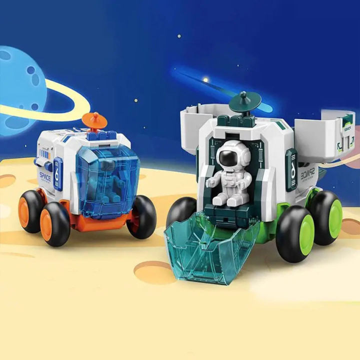 Rocket toy Spaceship Astronaut toy Lunar exploration vehicle ...