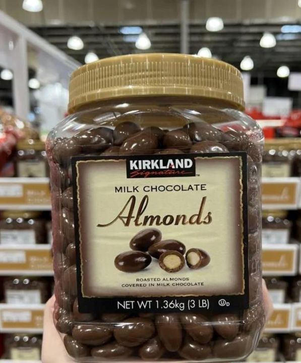 Milk chocolate Almond Kirkland 1.36kg | Lazada.co.th