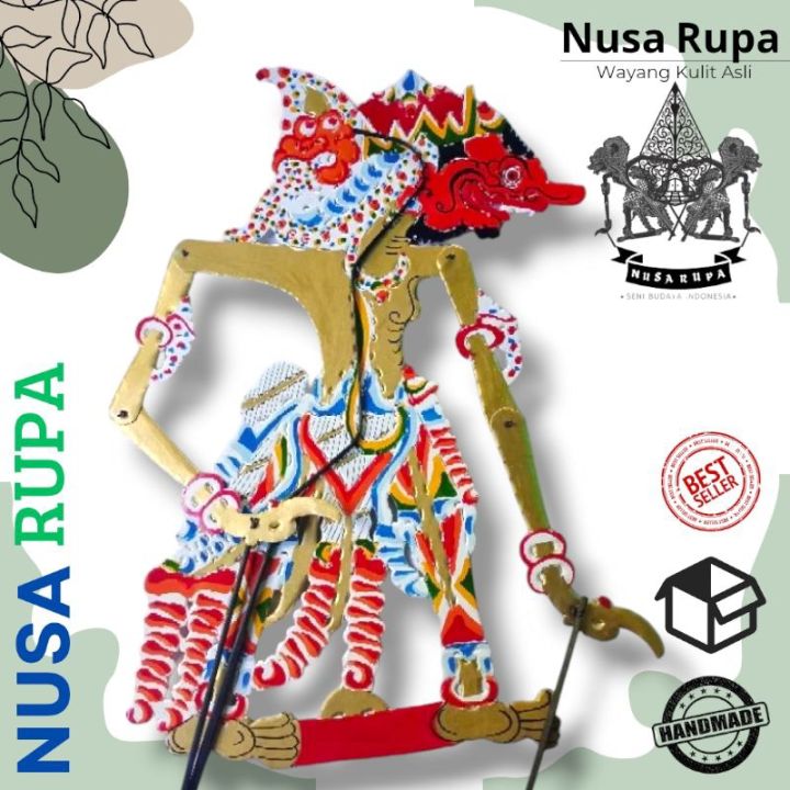 Wayang kulit asli wayang mainan dursasana ukuran standar pentas ...