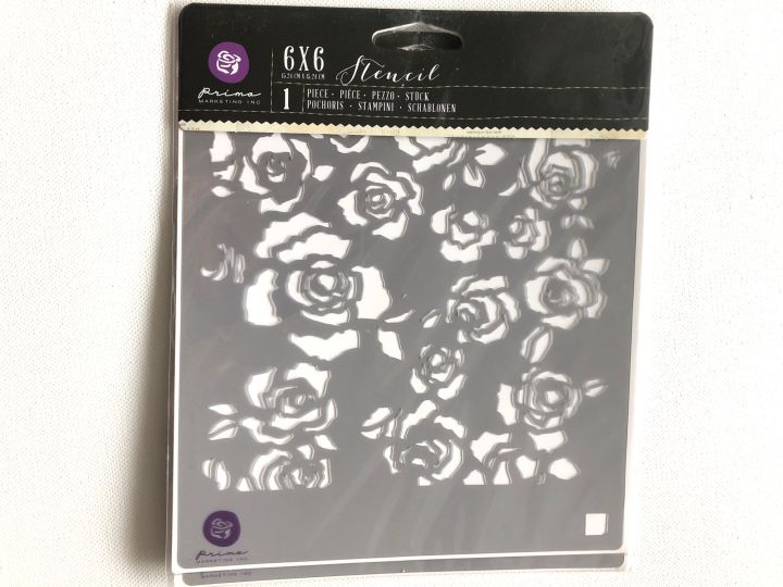 Prima Stencil,#579920 Wild Roses | Lazada