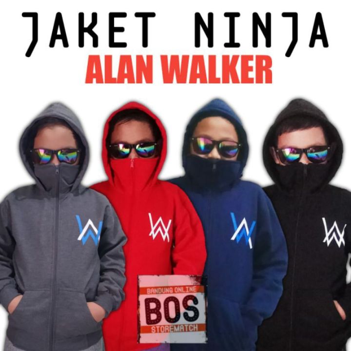 jaket ninja alan walker anak laki tanggung usia 4 - 15 tahun | Lazada ...