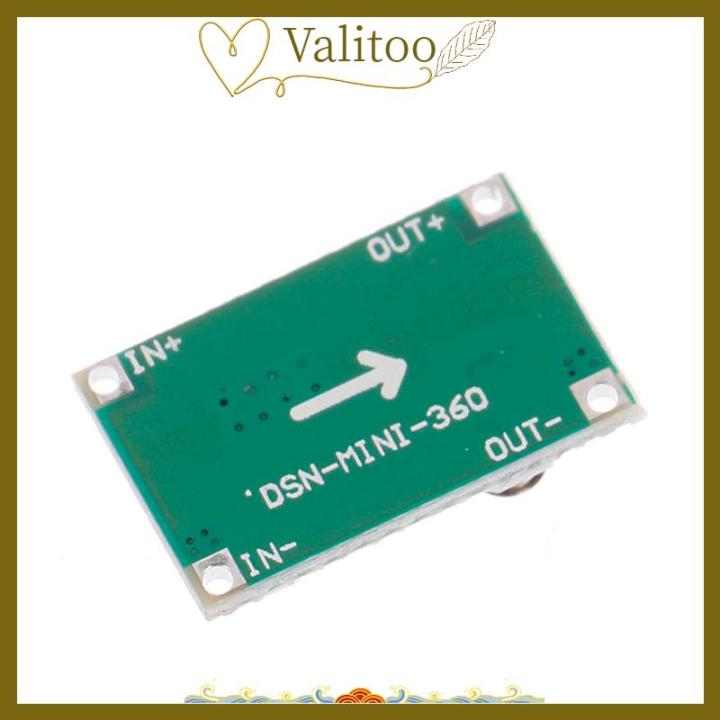 [Valitoo] 3A MINI DC-DC Step Down Converter volt Regulator 5V-23V ถึง3 ...
