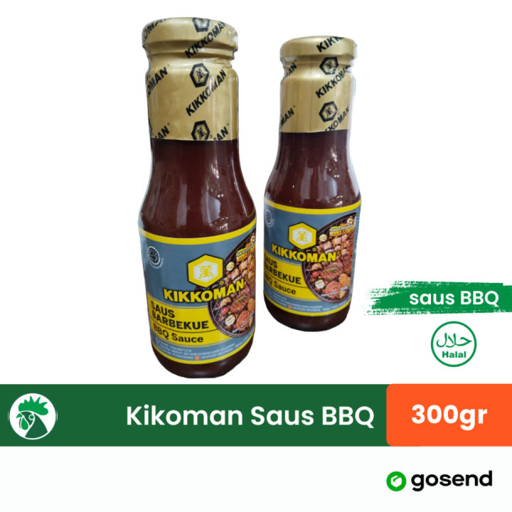 Kikkoman Saus BBQ Saus Barbekiu Botol Kaca 300Gr | Lazada Indonesia