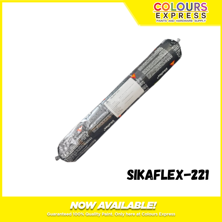 Sika Sikaflex 221 Black Multi-Purpose Polyurethane Sealant 600ML Weatherproof Adhesive | Lazada PH