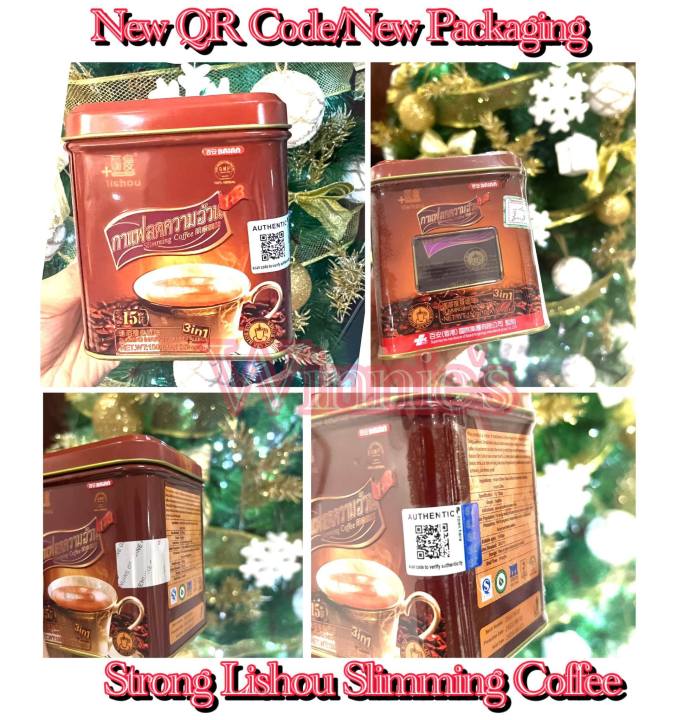 STRONG VARIANT Winnie's 100% ORIGINAL Lishou Coffee 3in1 Slimming ...