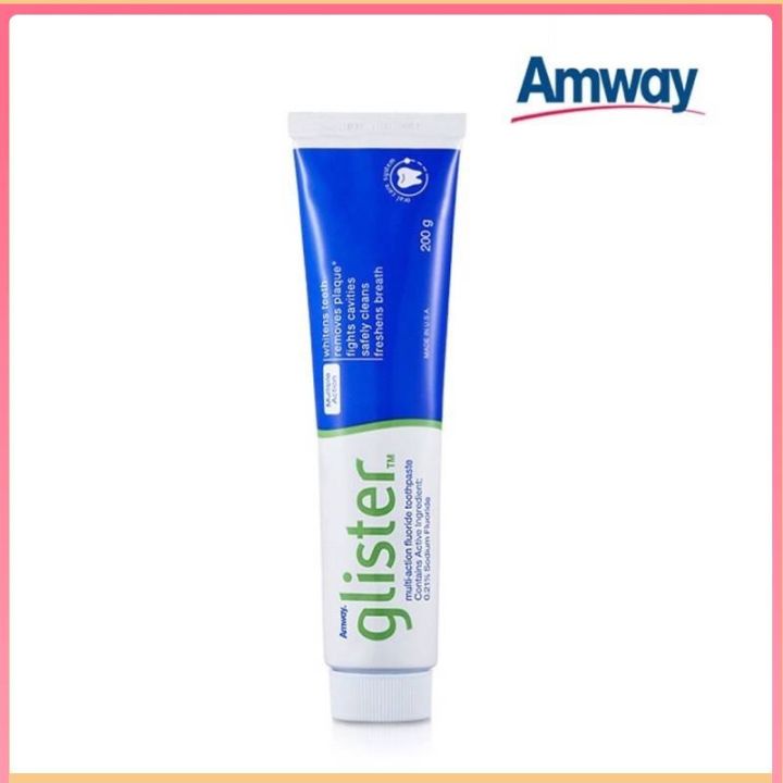 Amway Glister Toothpaste Multi-effect Fluoride Mint Flavor (200g) | Lazada