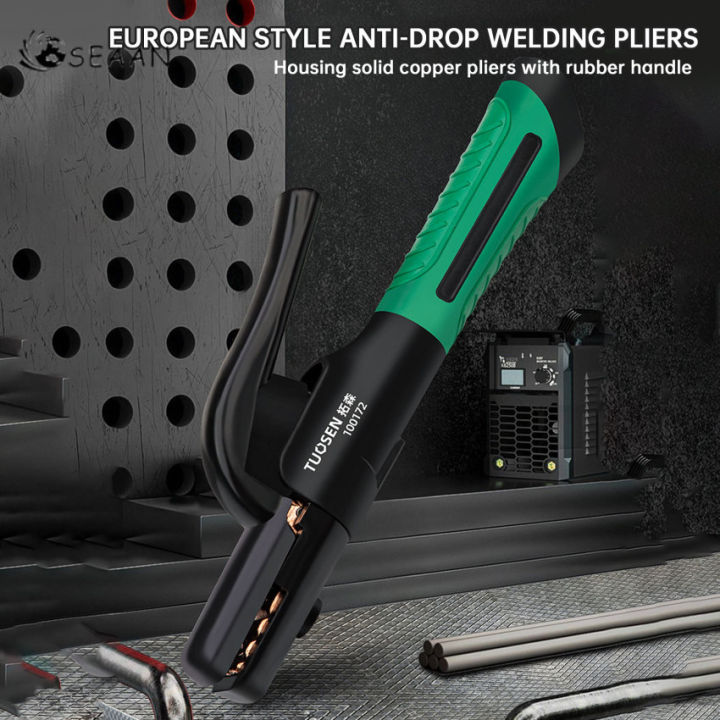 Welders Pliers Welding Electrode Holder 500 A/800A/1000A Heavy Duty Jaw ...