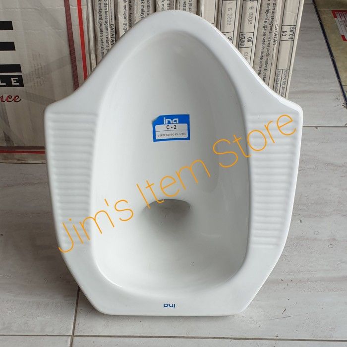 CLOSET JONGKOK INA C2 WHITE / PUTIH | Lazada Indonesia