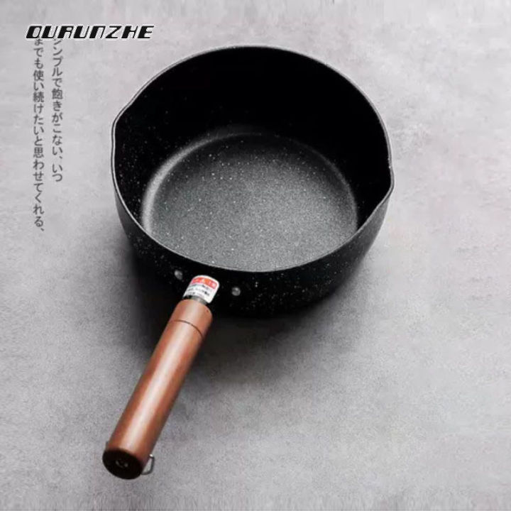 Japanese-style snow pan baby food supplement pan induction cooker gas ...