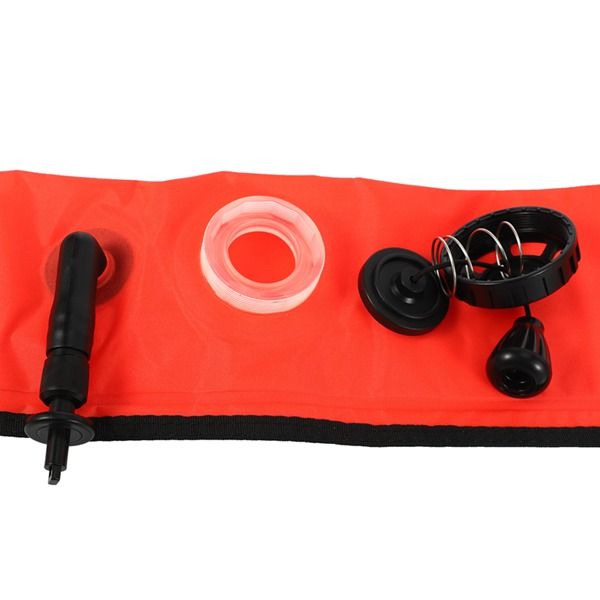 1M Scuba Diving Inflatable SMB Surface Signal Marker Buoy Visibility ...