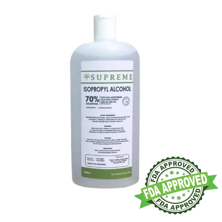 VKS 500ML Scented ISOPROPYL Alcohol Supreme 70% Solution Moisturizing ...