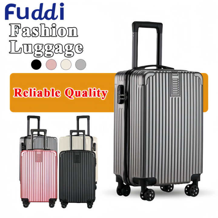FUDDI Luggage Travel Bag 20/24 Inches 4 Wheel 360 Degree Rotation ...