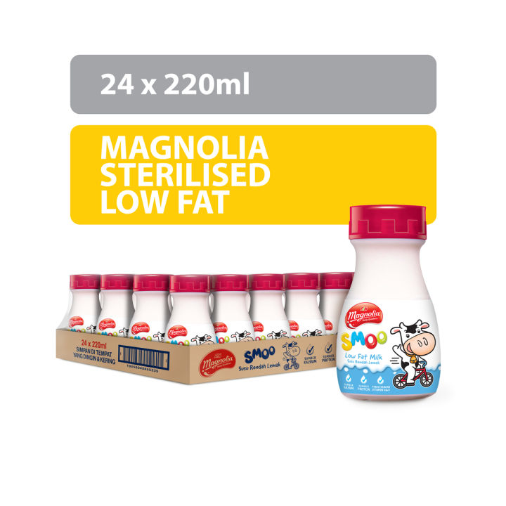 MAGNOLIA Sterilised Plain Milk 220ML x 24 | Lazada