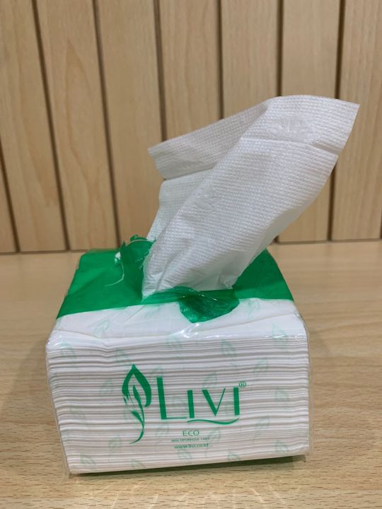 tissue livi eco multipurpose 150s tisu pop up meja makan | Lazada Indonesia