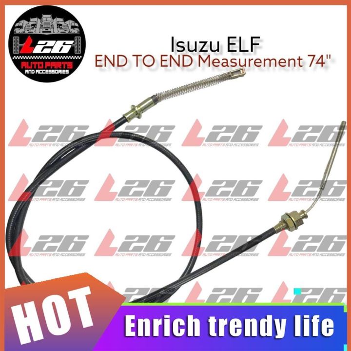 [legit] ISUZU ELF HAND BRAKE CABLE 5-46151-074-0 74 | Lazada PH