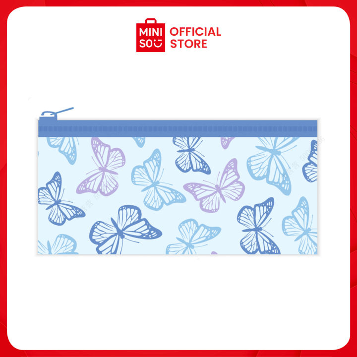 MINISO Live Vividly Collection PVC Stationery Case 20x10cm | Lazada