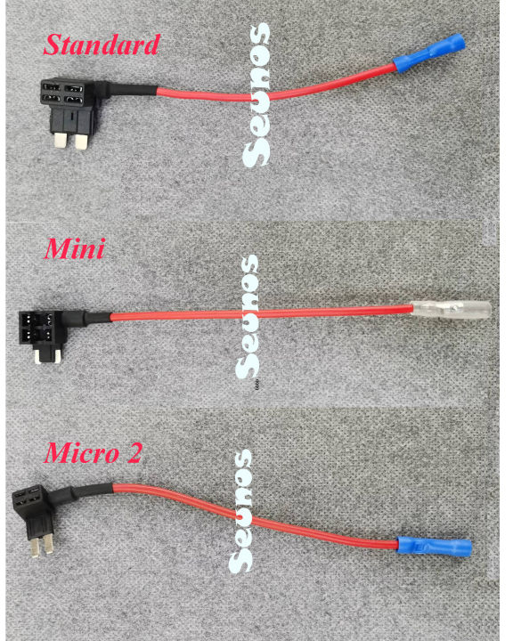 100% Copper 12V Standard Fuse Box Holder Set Standard / Mini / Micro 2 ...