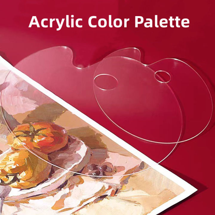 Acrylic Palette Oil painting Stick Color Palette Watercolor Color ...